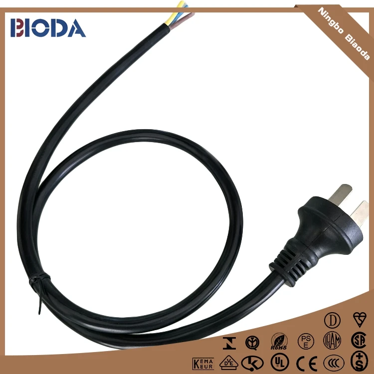 Ccc Standard 3 Pins Laptop Power Cable Chinese Power Plugs Power Cord ...