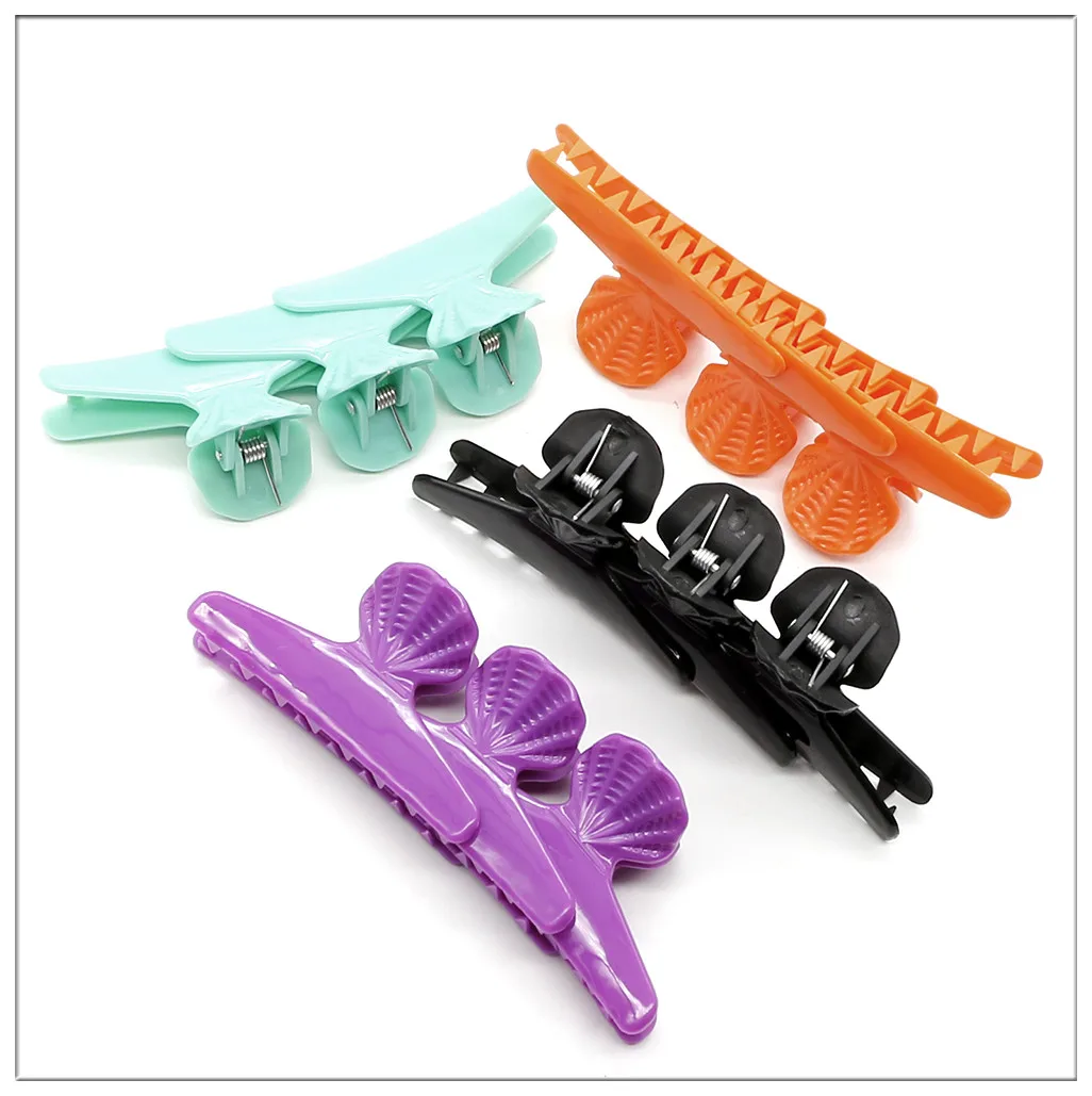 12 Pcs Metal Hair Clips - Stainless Steel Long Alligator Hair Clips for ...