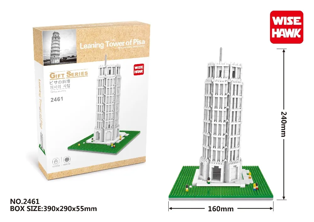 Hawk Architektur - Build Famous Buildings with Micro Blocks