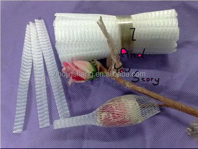 Flower Bud Protective Plastic Sleeve Net - Buy Plastic Flower Bud Net ...