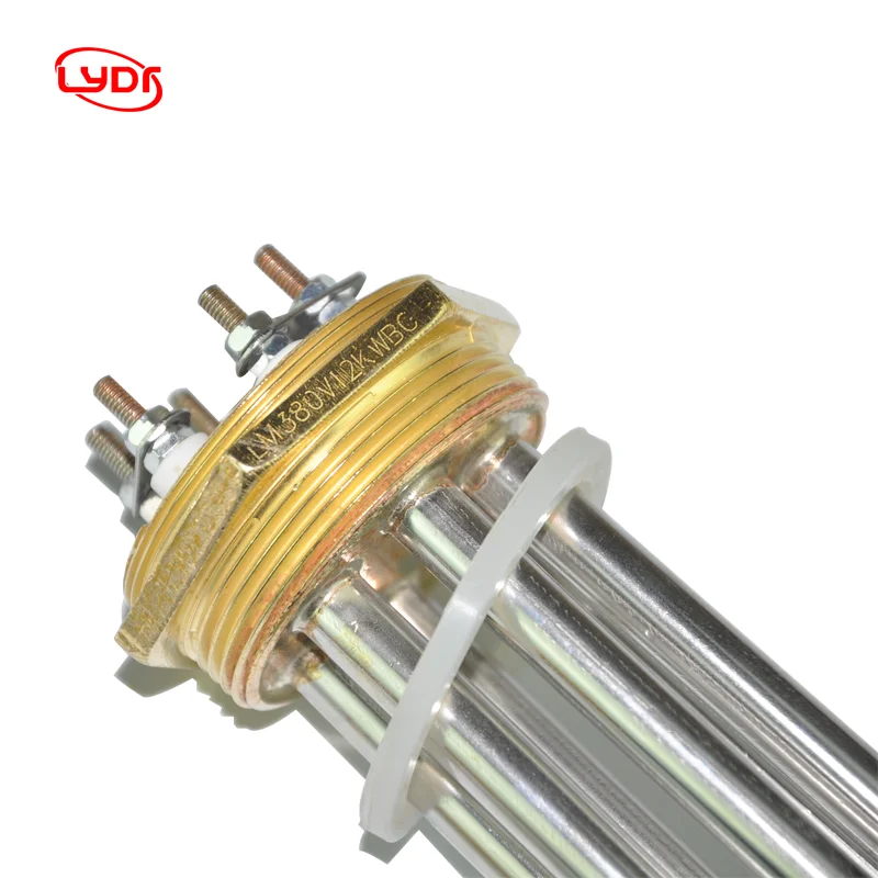 Lydr Flange Thread Instant Heating Element 12v 24v Dc Water Heater ...