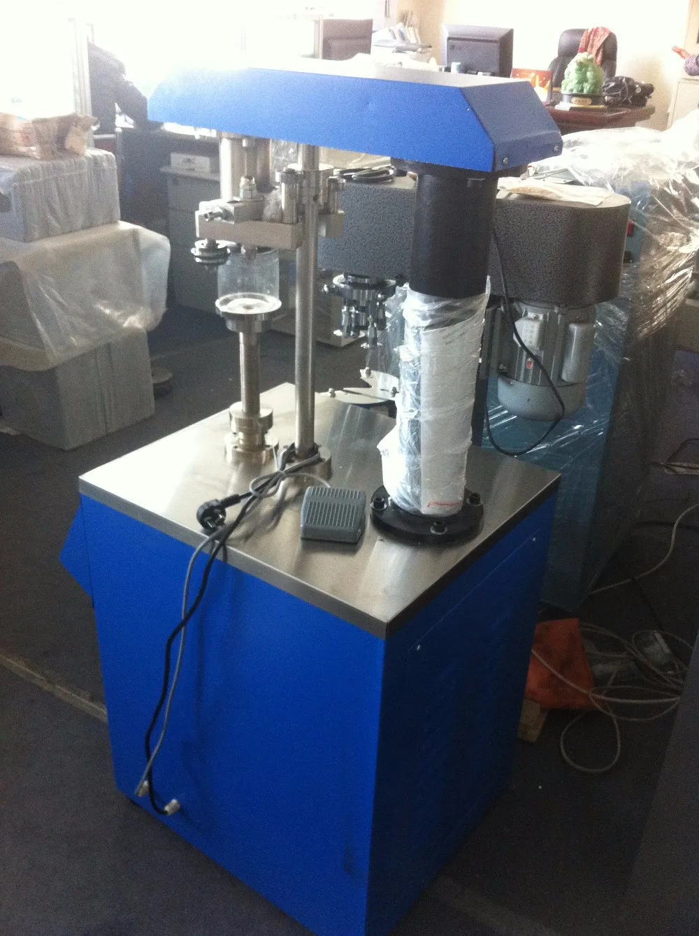 New Design Can Lid Sealing Machine Can Seamer Price - Buy Can Lid ...