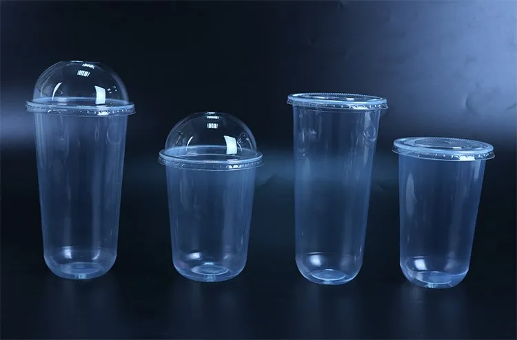 New Product 12oz 16oz 24oz U Shape Cold Drinks Round Bottom Cup - Buy ...