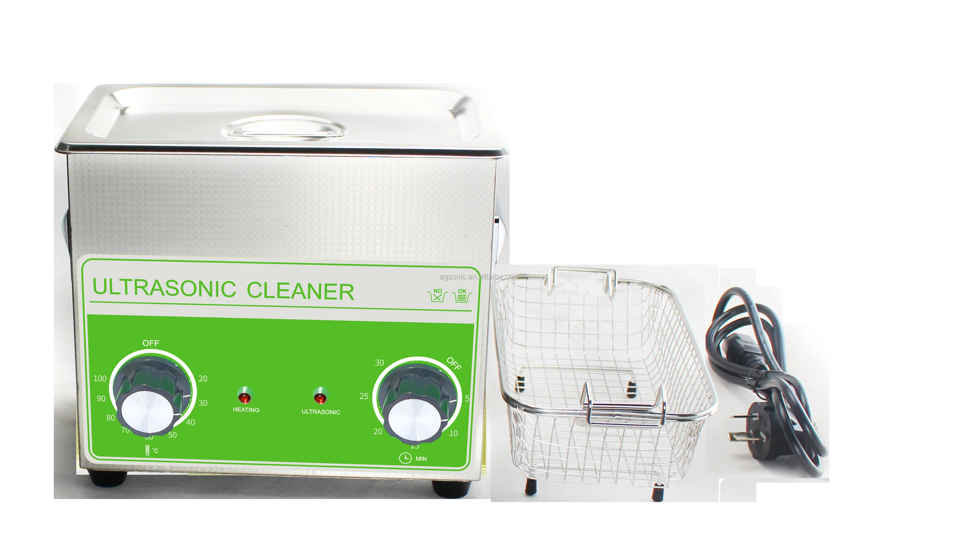 Mechanical Heated 3.2l Ultrasonic Cleaner,Ultrasonic Multi Purpose ...