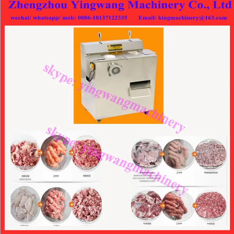Small Commercial Fresh Pig Mutton Beef Fish Meat Cutting Machine - Buy ...