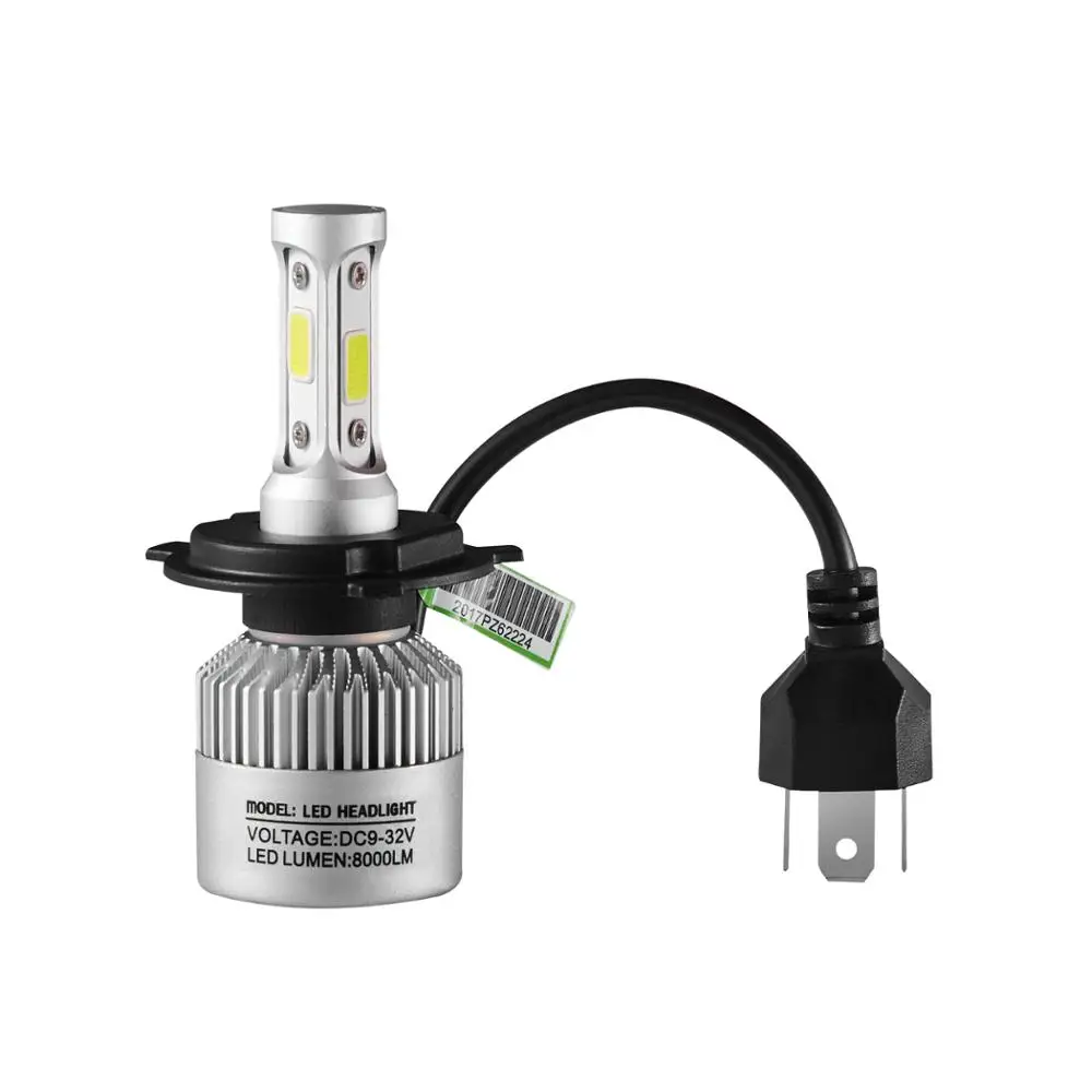 4300k 6500k H4 H7 Dual Color Led Headlight - Buy Led Headlight,Dual ...