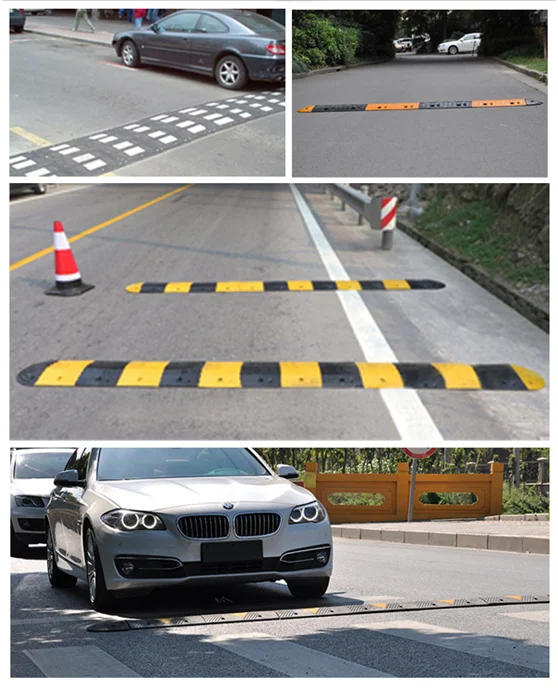 Traffic Safety Road Street Driveway Rubber Speed Bump - Buy Driveway ...