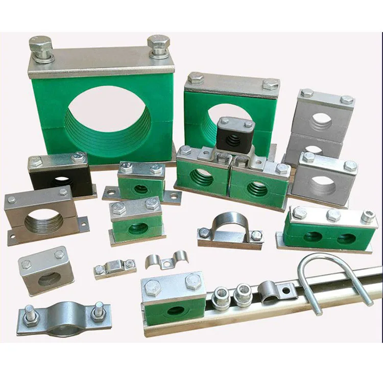 High Precision Light Plastic Pipe Clamps for Heavy Industry