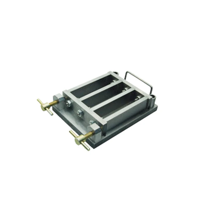 40 X 40 X 160mm Mortar Prism Molds - Durable Steel Test Moulds