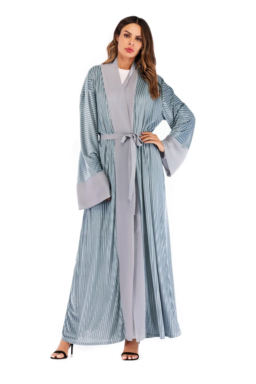 1671# Turkish Modest Clothing Islamic Coats Hijabs Long Sleeve Abaya ...