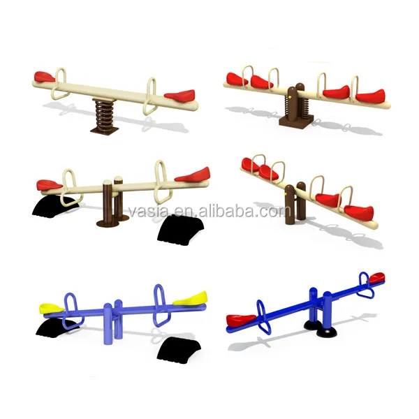 Outdoor Seesaw for Adults - Durable Plastic Spring Seesaw