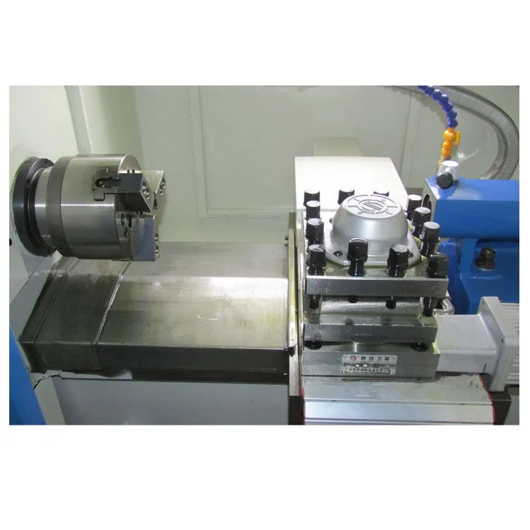 Precision CNC Hydraulic Chuck Lathe Programming Machine