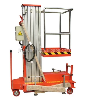 Single Mast Aluminum Alloy Electric Ladder Elevator - Buy Single Mast ...
