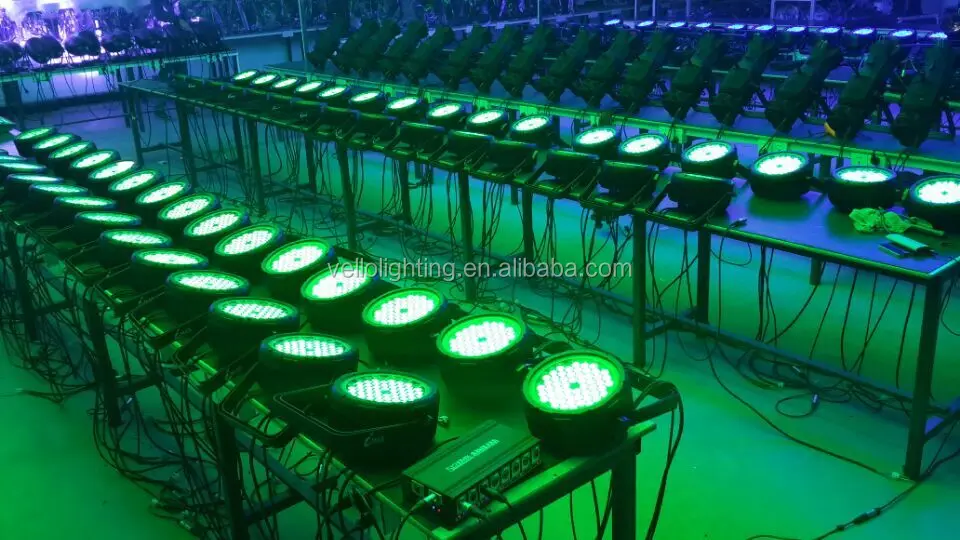 Vello Led Indoor Wash Par Can Stage Light (led Elf Colorpar54 3in1 ...