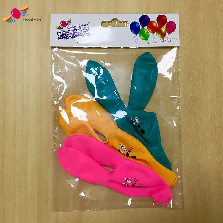 Custom Shaped Balloon Rabbit Shaped Latex Balloons - Buy Rabbit Shaped ...