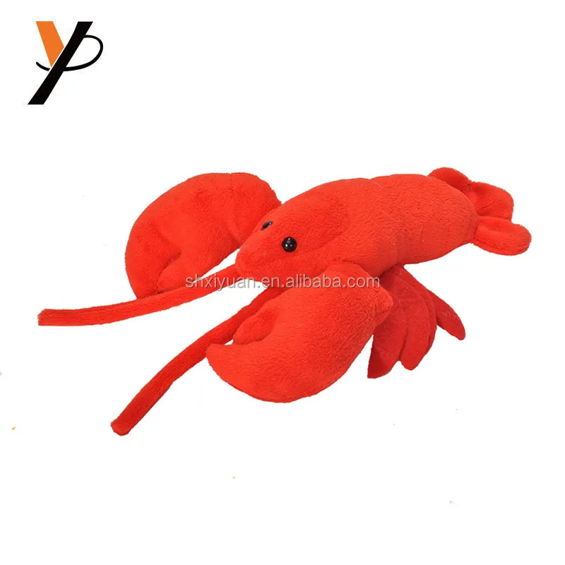 Realistic Fresh Red Lobster Toy Stuff Plush Red Spiny Lobster - Buy Red ...