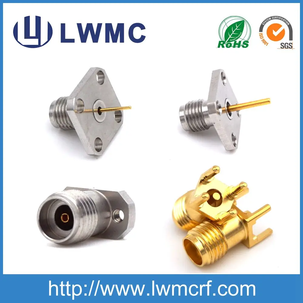 Smp Max Male Plug Rf Connector For Pcb Mounting - Buy Smp Max Male Rf ...