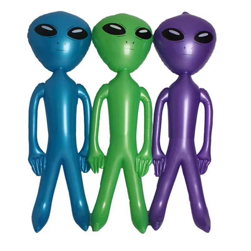 Customized Pvc Alien Toys Kids Alien Inflatable Alien For Advertising ...