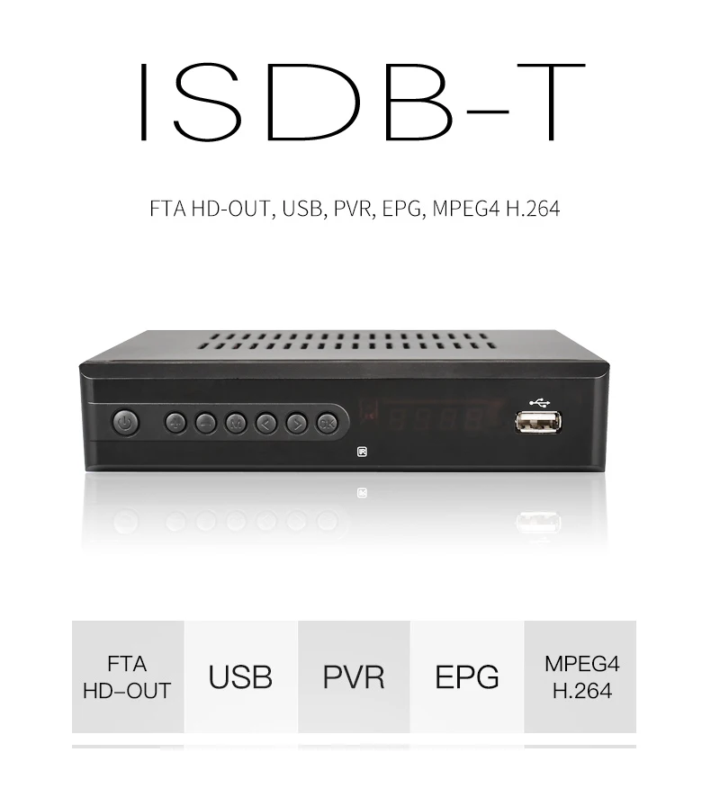 Decodificador de TV Digital ISDB-T, receptor Full HD, ISDB-T, STB, isdb, para Chile y Perú ...