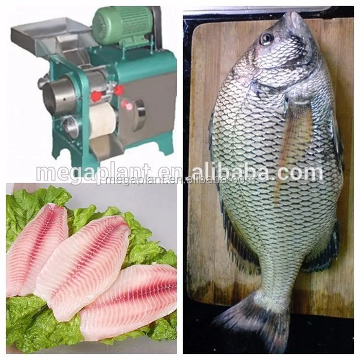 Stainless Steel Fish Minced Fillet Making Machine / Fish Deboner For ...
