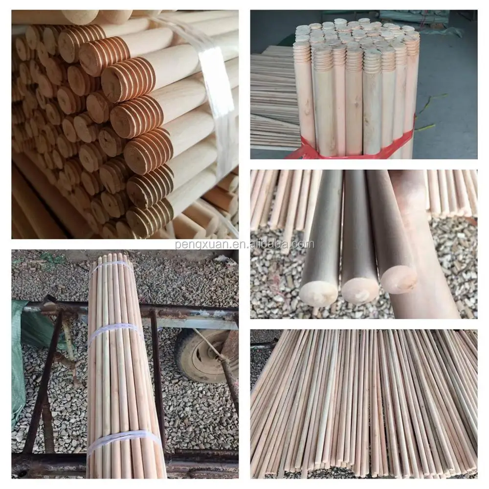 130*2.3cm Natural Wooden Mob Stick - Buy Mob Stick,Round Wooden Sticks ...