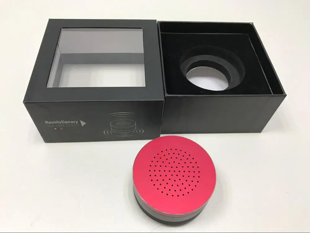 Vibration Omni Directional 360 Mini Portable Speaker,That Uses Surface ...