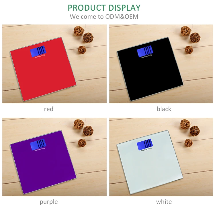 Promotional Electronic Load Cell Battery 150kg Personal Weighing Scale ...