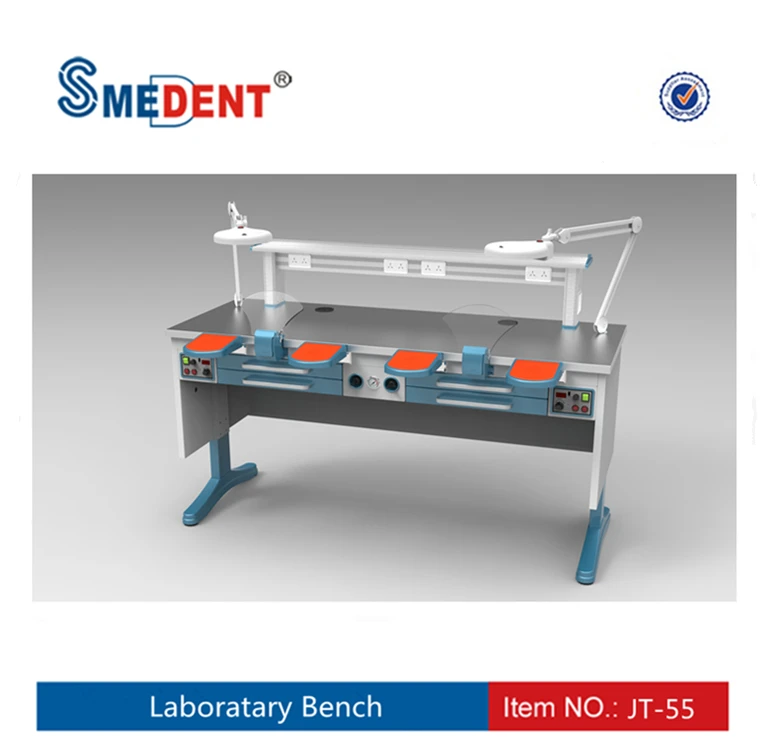 Dental Table /dental Lab Work Bench / Twin Dental Workstation (1.6m) Jt ...