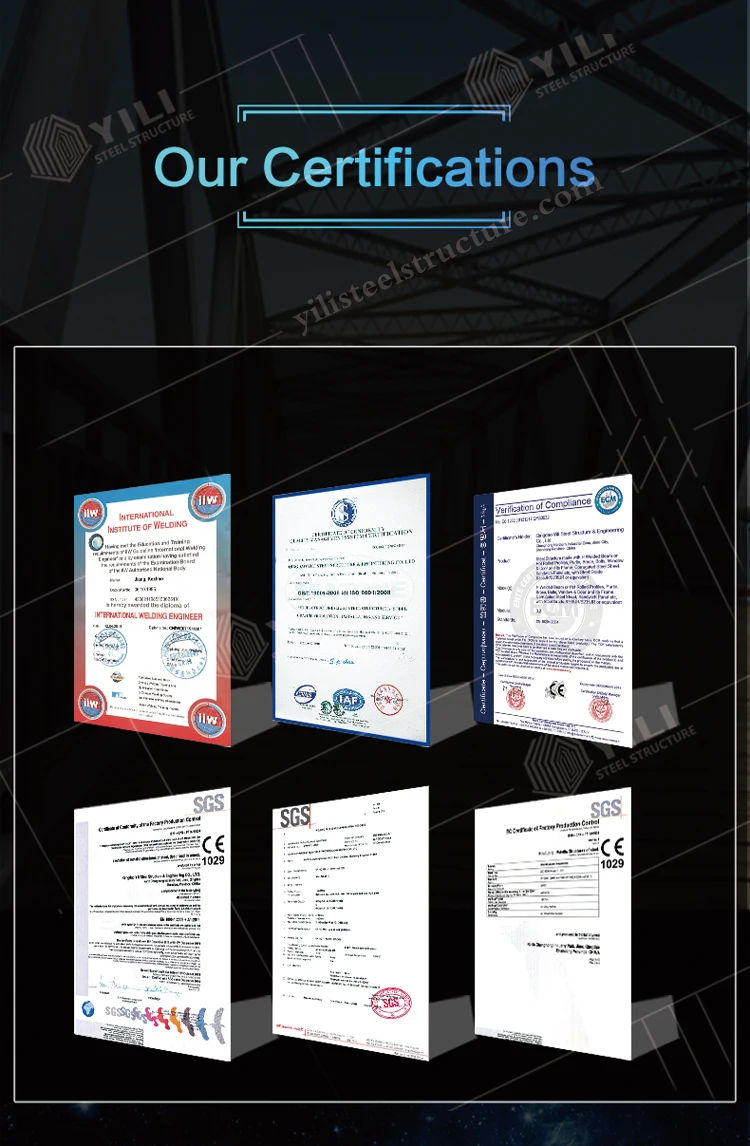 Hdg Column Rafter Of Steel Structure Workshop / Warehouse - Buy Column ...