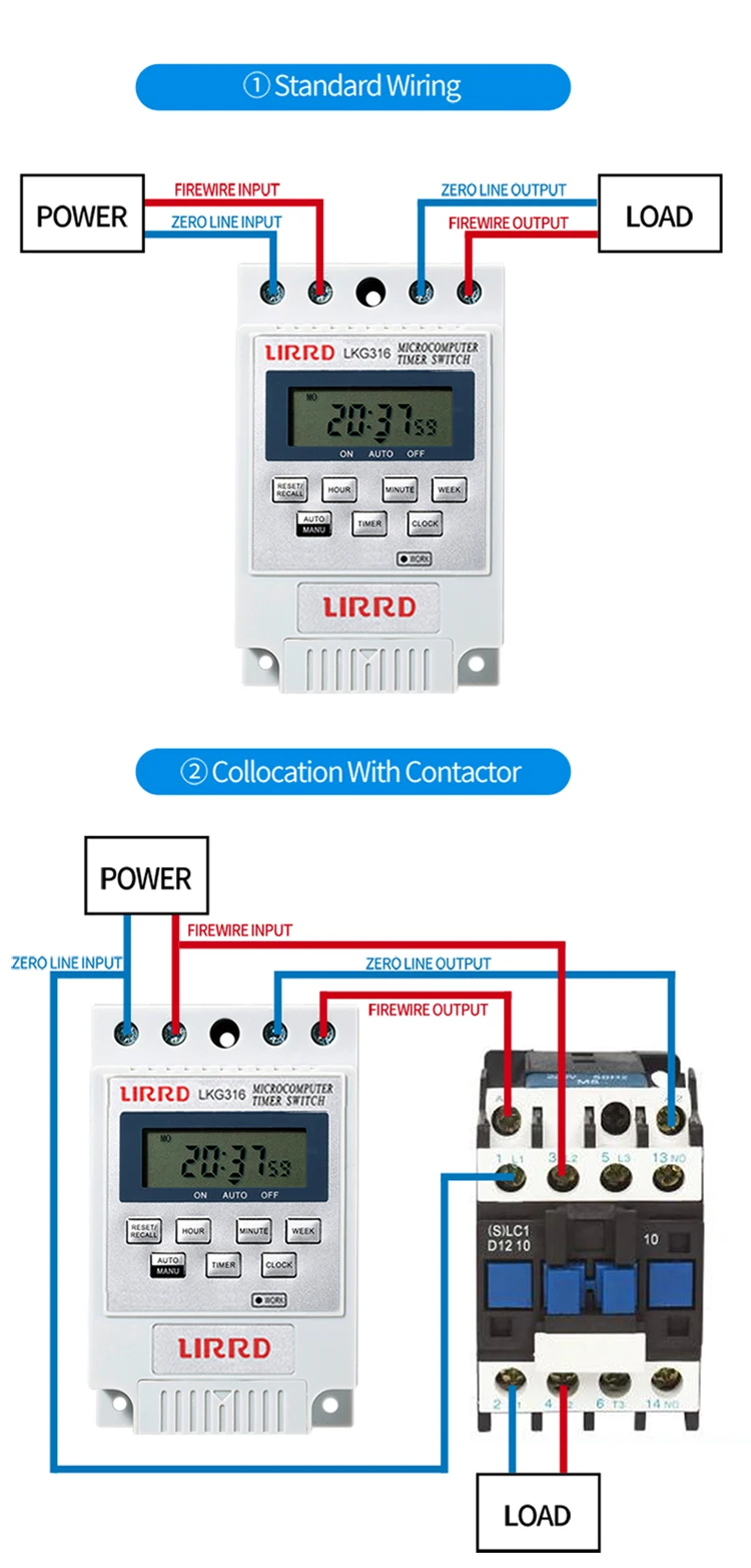 Wholesale Battery Powered Microcomputer Digital Dc Timer Switch 12v/24v ...