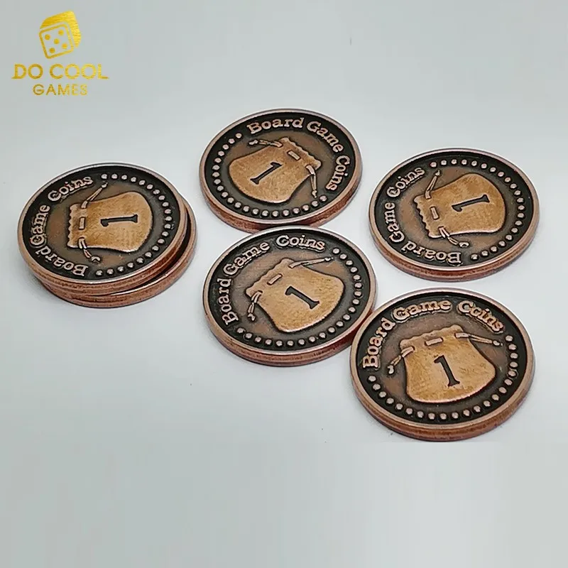 Custom Fantasy Metal Coin for Board Game Addon - Factory Custom
