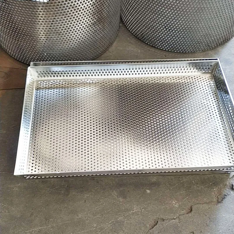 Stainless Steel Perforated Metal Trays For Baking Industry - Buy ...