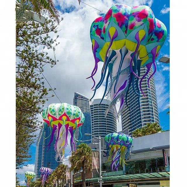 Music Festival Decoration Inflatable Jellyfish Hanging Decoration ...