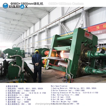 Aluminum Continuous Caster /aluminium Rolling Mill - Buy Aluminum ...
