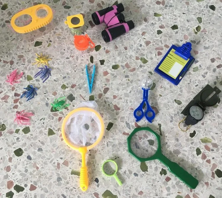 19pcs Outdoor Exploration Gear Play Set For Kids,Junior Adventurer ...