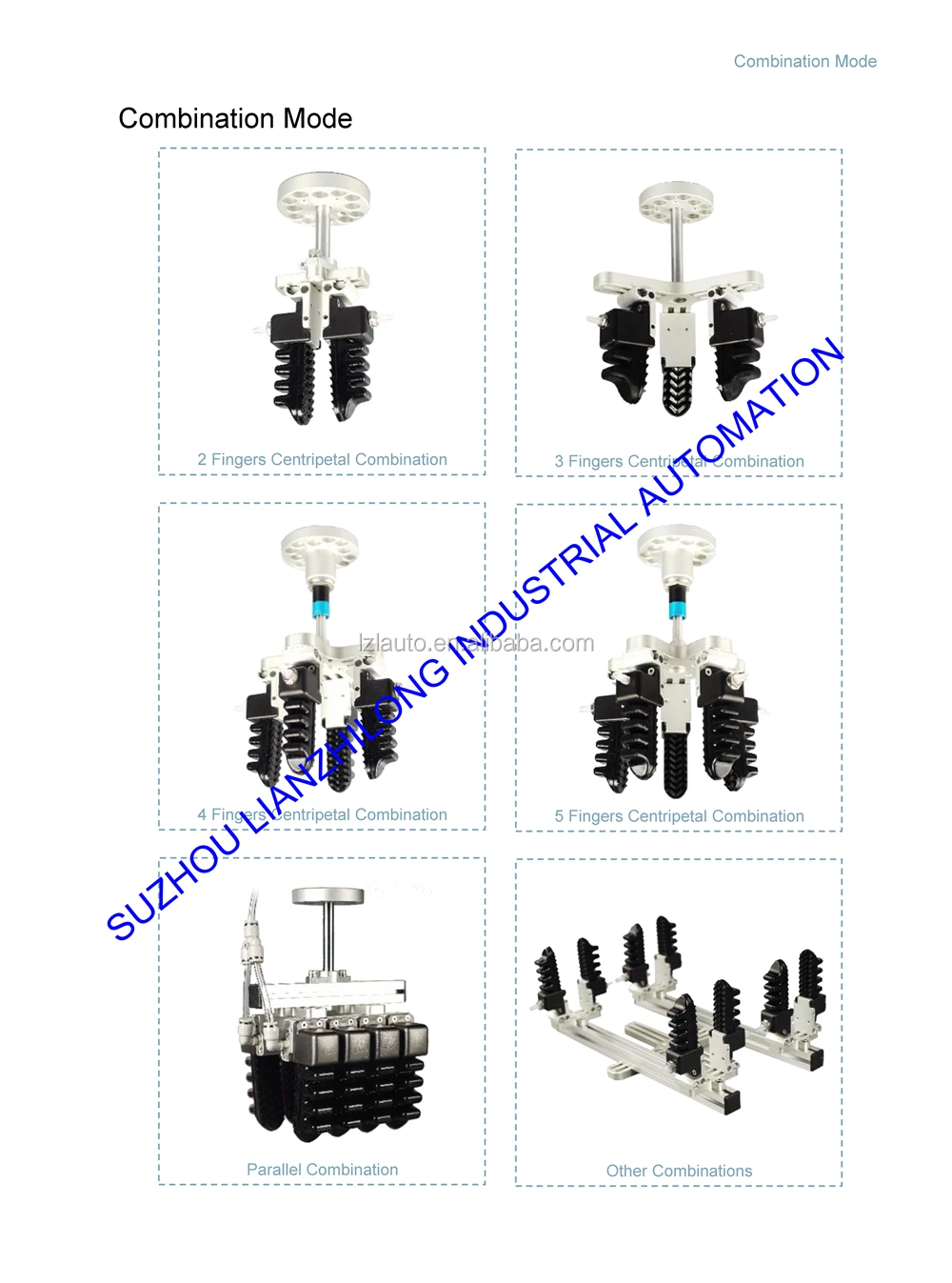 Pneumatic Cylinder Gripper For Pick And Place Bakery/food/electronic ...