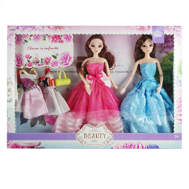 Pink Foldable Cartoon Window Gift Set Box For Doll - Buy Toy Packaging ...