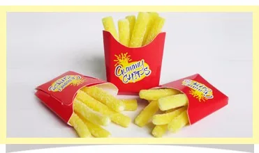Hot-sale French Fries Gummy Candy for Halal - Sweet & Sour