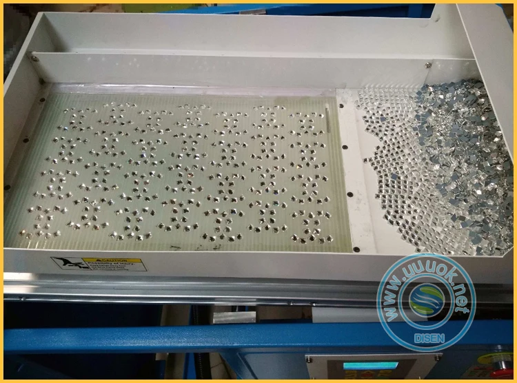 High Speed Running Automatic Nail Rhinestone Saree Stone Machines - Buy ...