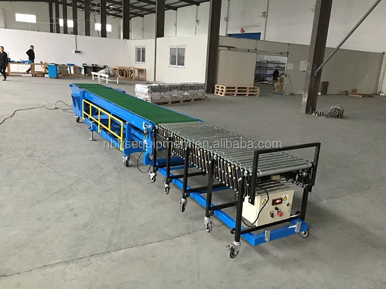 Loading/offloading Inclined Belt Conveyor - Efficient & Durable