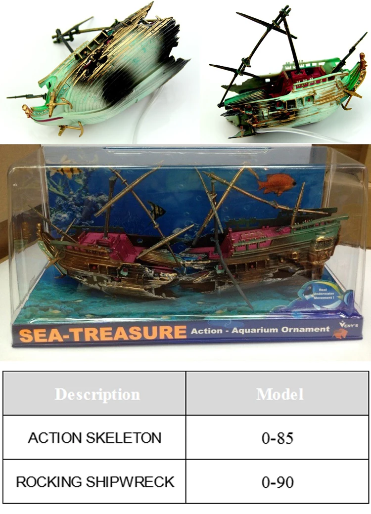 Drunk Skeleton Fish Tank Ornament - Eco-Friendly Decoration