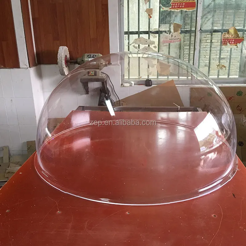 Plástico Transparente Media Esfera Grande Acrílico Vidrio Semiesférico ...