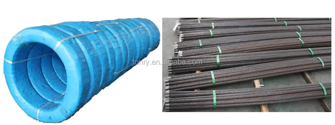 Tonry Diameter 21.6 Mm Bulbed Cable Flexi Bolt With 16mm Grouting Tube ...