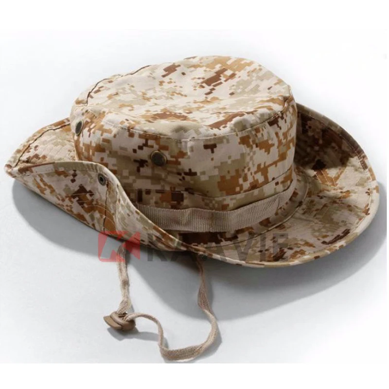 Vietnam Camo Tactical Boonie Bucket Caps Custom Army Camouflage ...