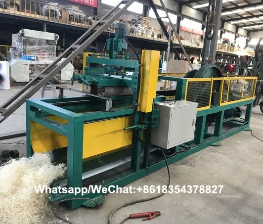 Professional Excelsior Shredding Machine Wood Wool Rope Processing ...