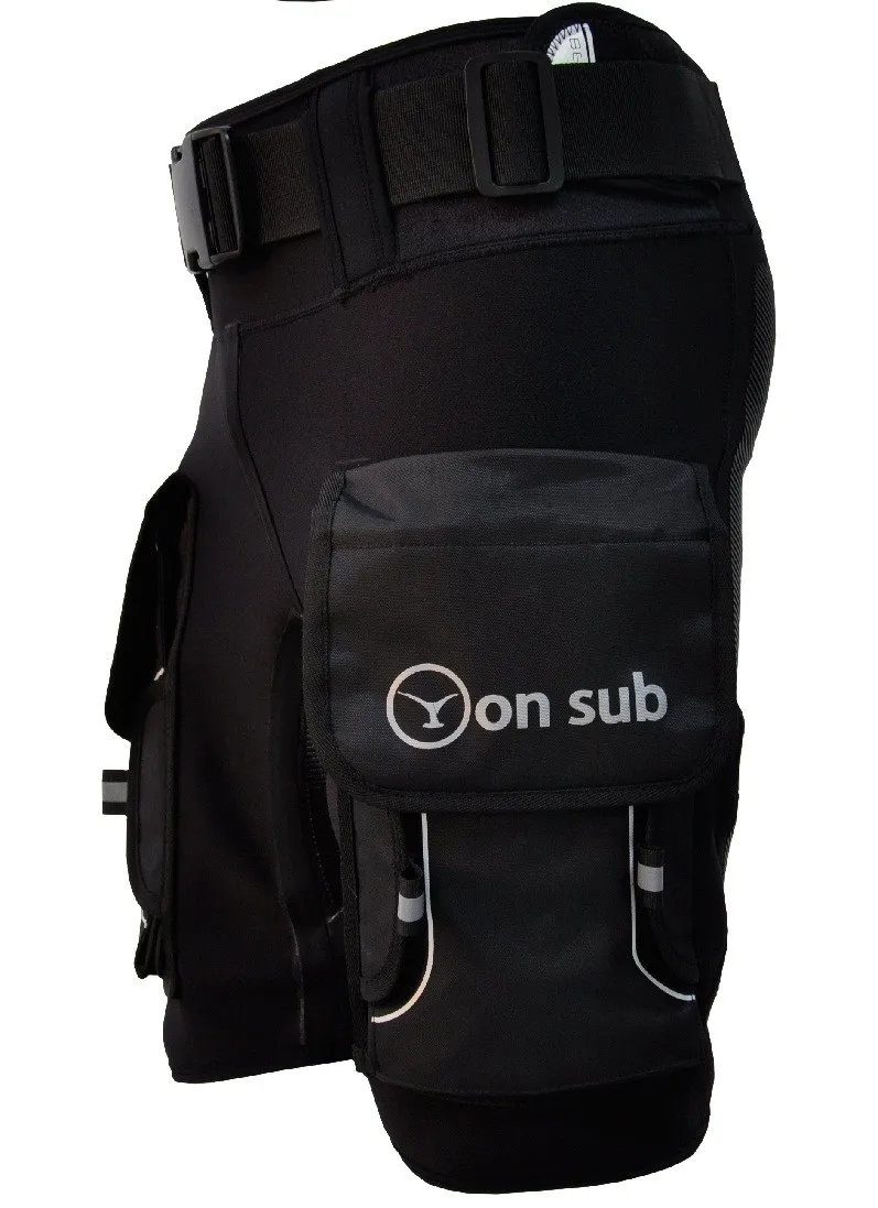 Custom Men Neoprene Wetsuit Tech Diving Shorts Surf Shorts With Tool ...