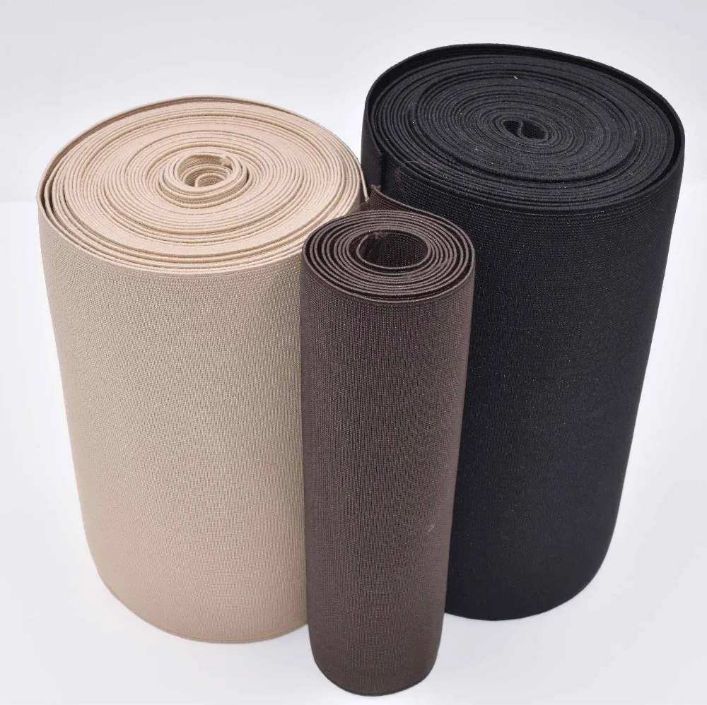 Pure Color Roll Strong Elastic Band Elastic Webbing For Garment ...