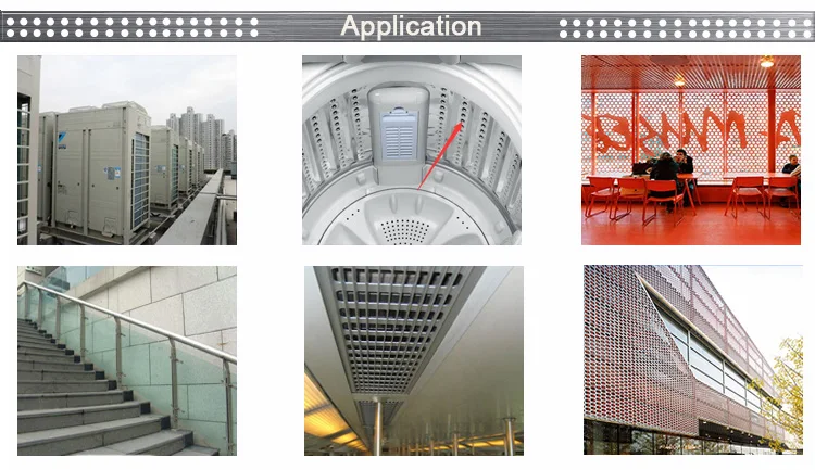 Decorative punched perforated metal stainless steel sieve sheets/plates 304 316L rolling plate