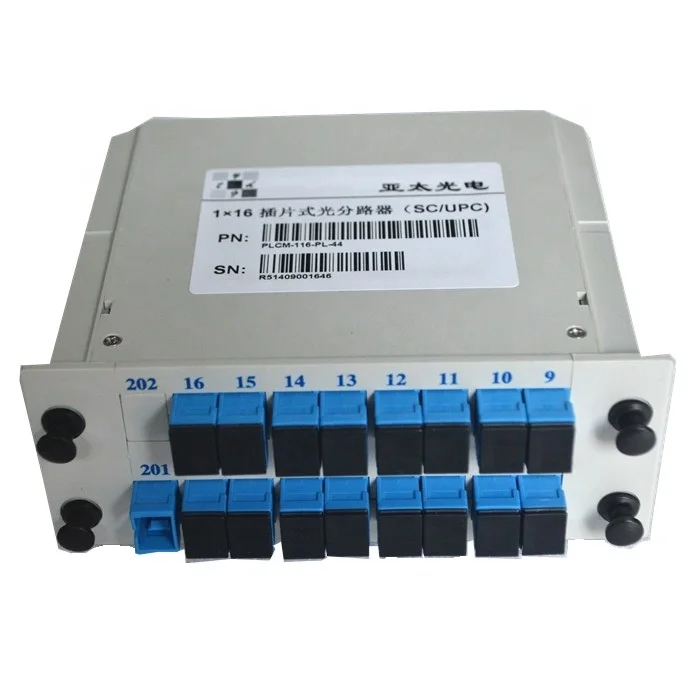 1x8 Plc Splitter/fiber Optic Plc Spliter/planar Lightwave Circuit ...