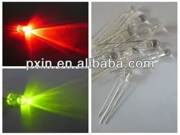 High Quality Ultra Bright 5mm Red And Green Bicolor 3 Legs Led Diodes ...